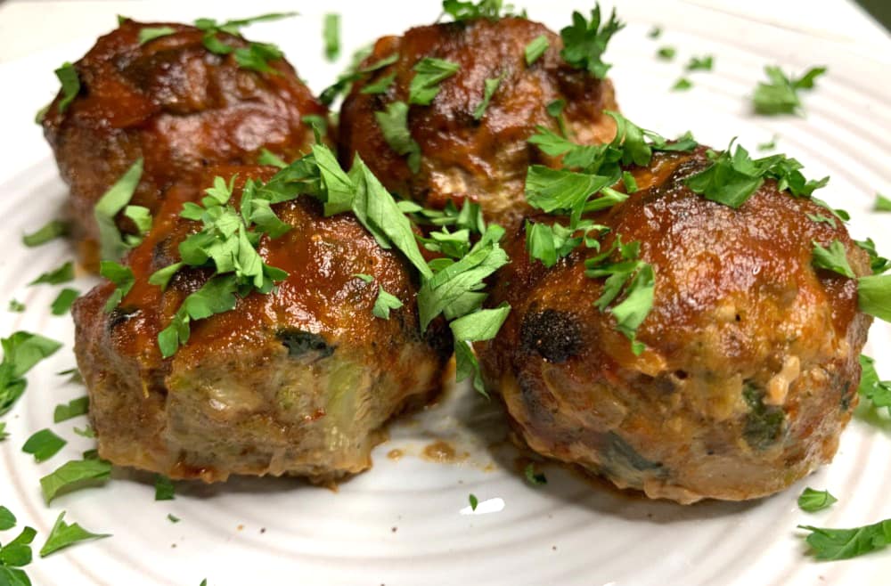 Rustic Beef Veggie Meatballs - Eat Live Learn
