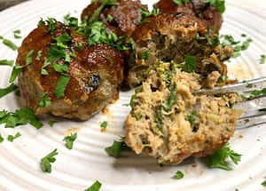 Rustic Beef Veggie Meatballs - Eat Live Learn