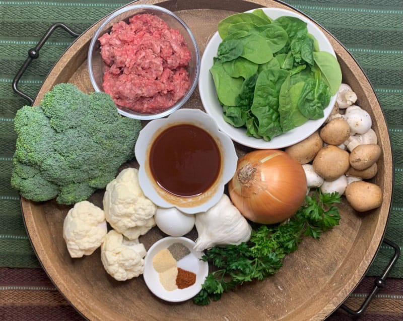 Rustic Beef Veggie Meatballs - Eat Live Learn