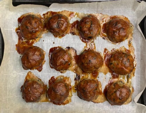 Rustic Beef Veggie Meatballs - Eat Live Learn