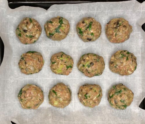 Rustic Beef Veggie Meatballs - Eat Live Learn